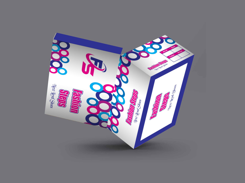Unique Shoes Box Design | Upwork