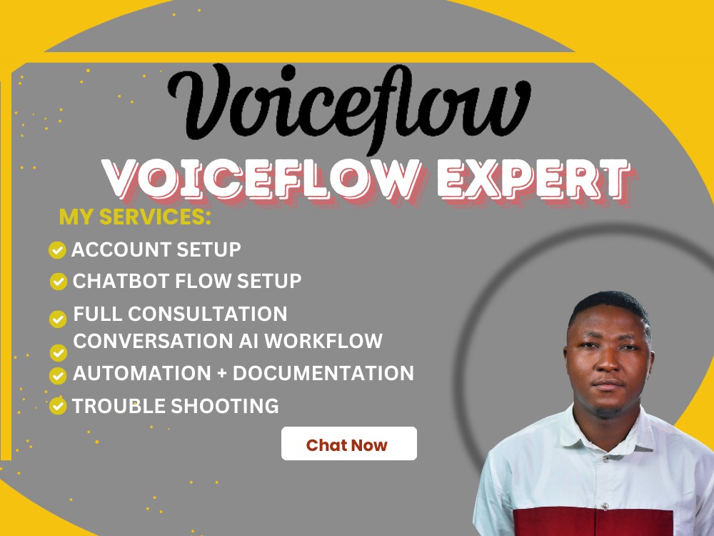 Voiceflow AI powered chatbot, manychat trained on your data using ...