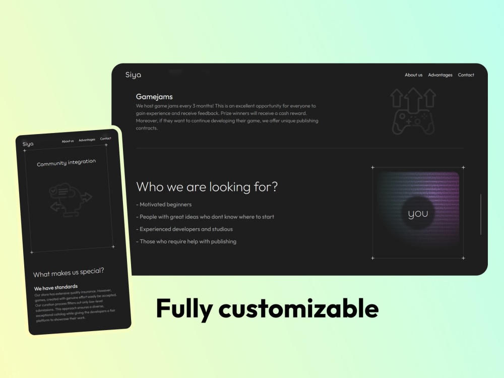 A UI Design for your dream website | Upwork
