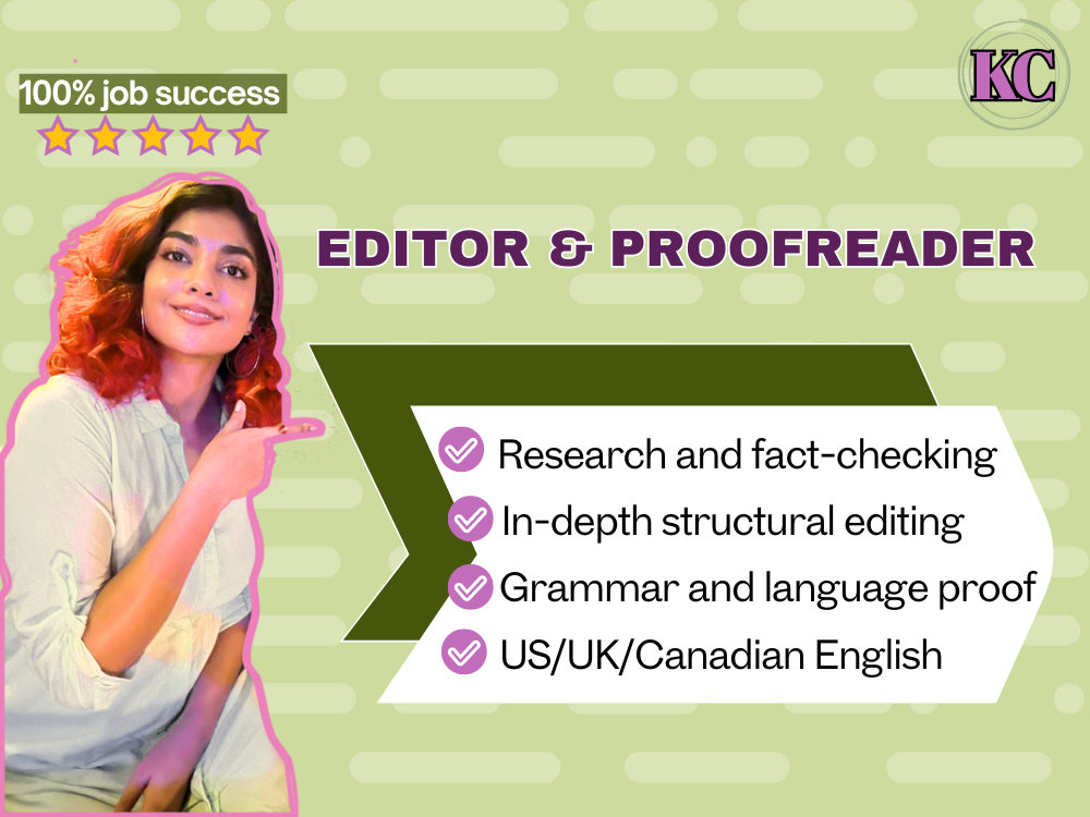 Professional proofreading and editing to optimise your writing | Upwork