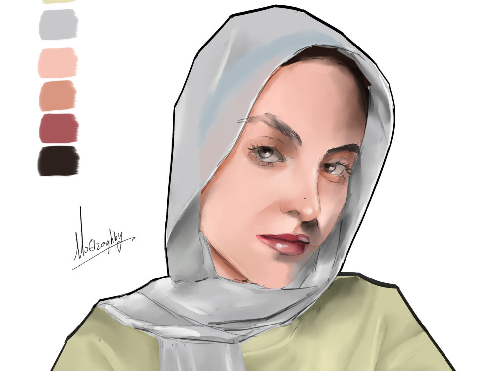 Digital drawing of real people | Upwork