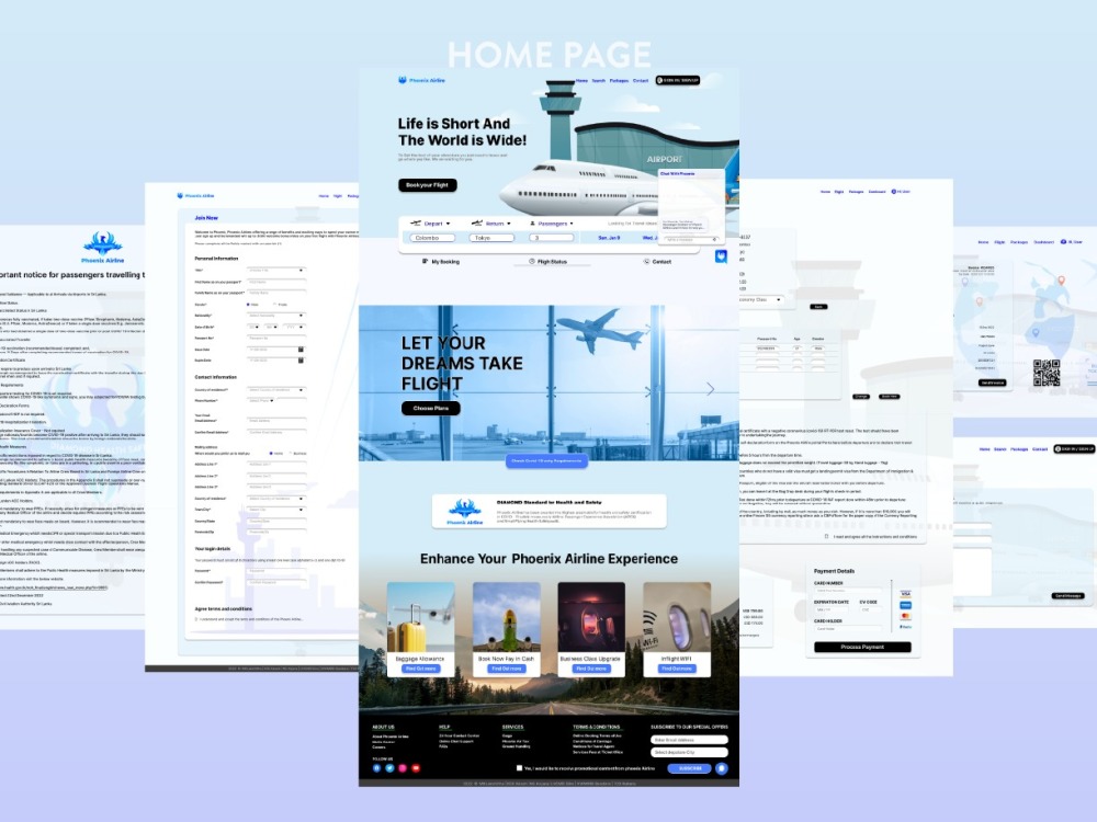 Modern web UI designs with prototype | Upwork