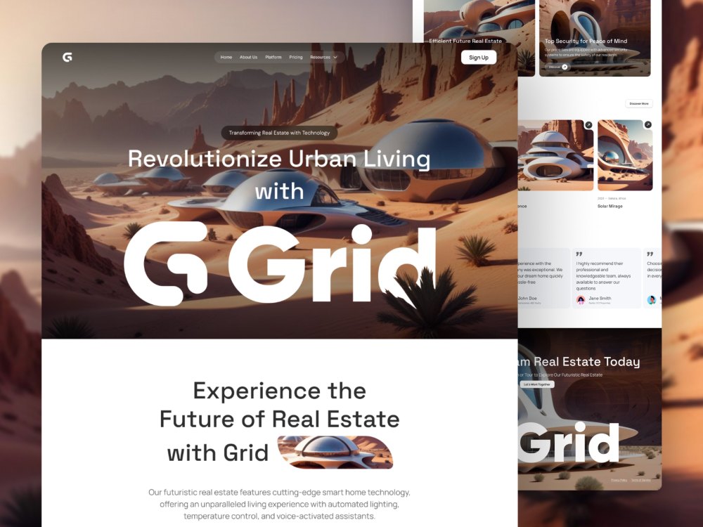 Responsive website design creative and unique landing page | Upwork