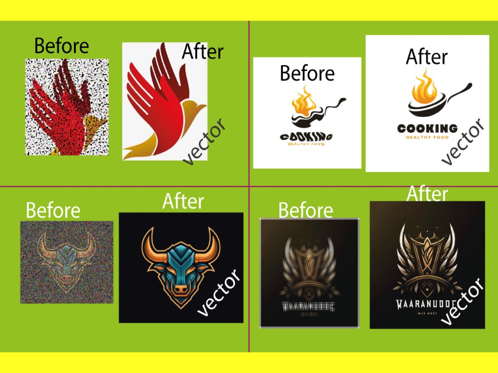Logo Design, Logo redesign, Logo recreate and Resize Logo. | Upwork