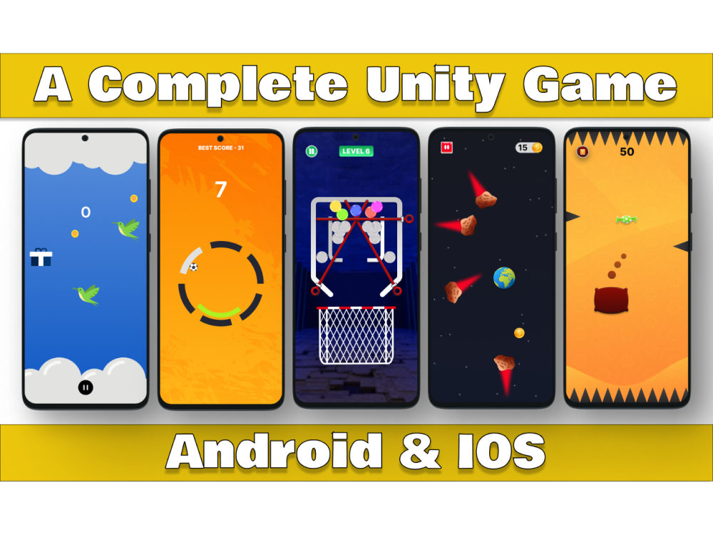A Custom Game Development in Unity(Android & IOS) | Upwork
