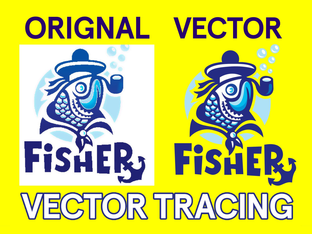 Vectorize logo, raster to vector, recreate logo in high-quality vector | Upwork