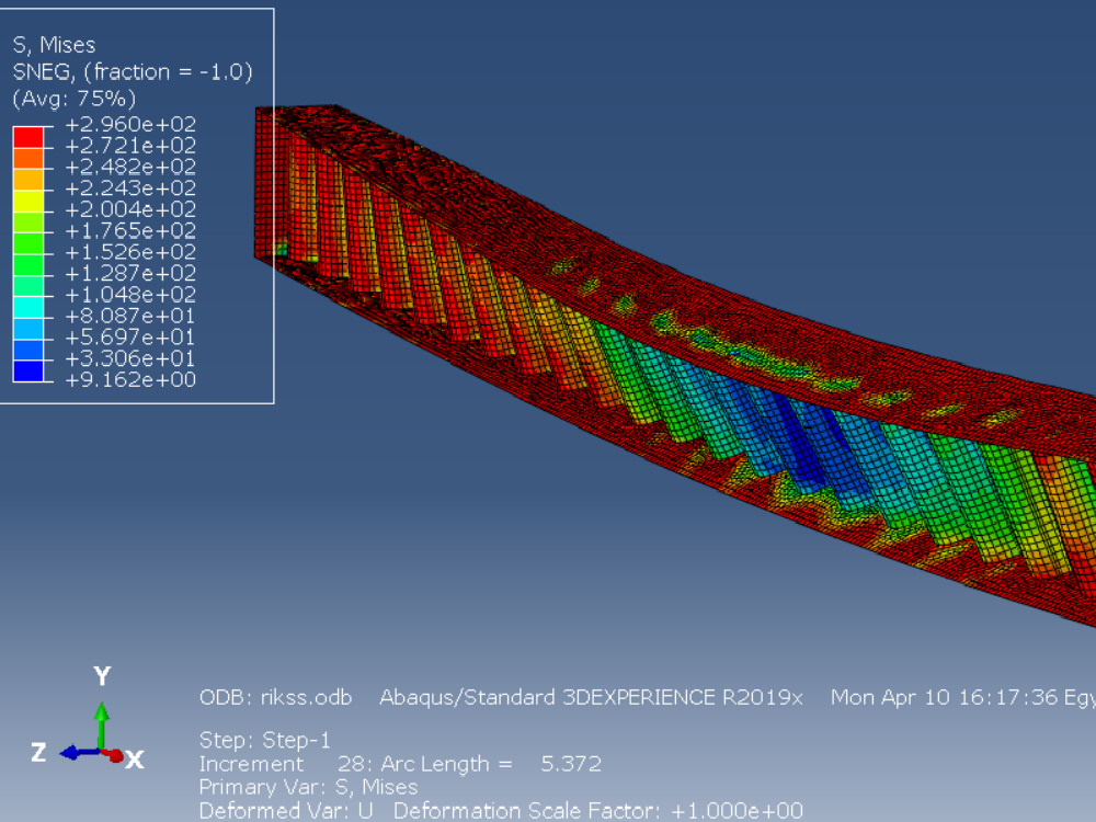 Finite Element Analysis Of Structural Model Using Abaqus Upwork 9208