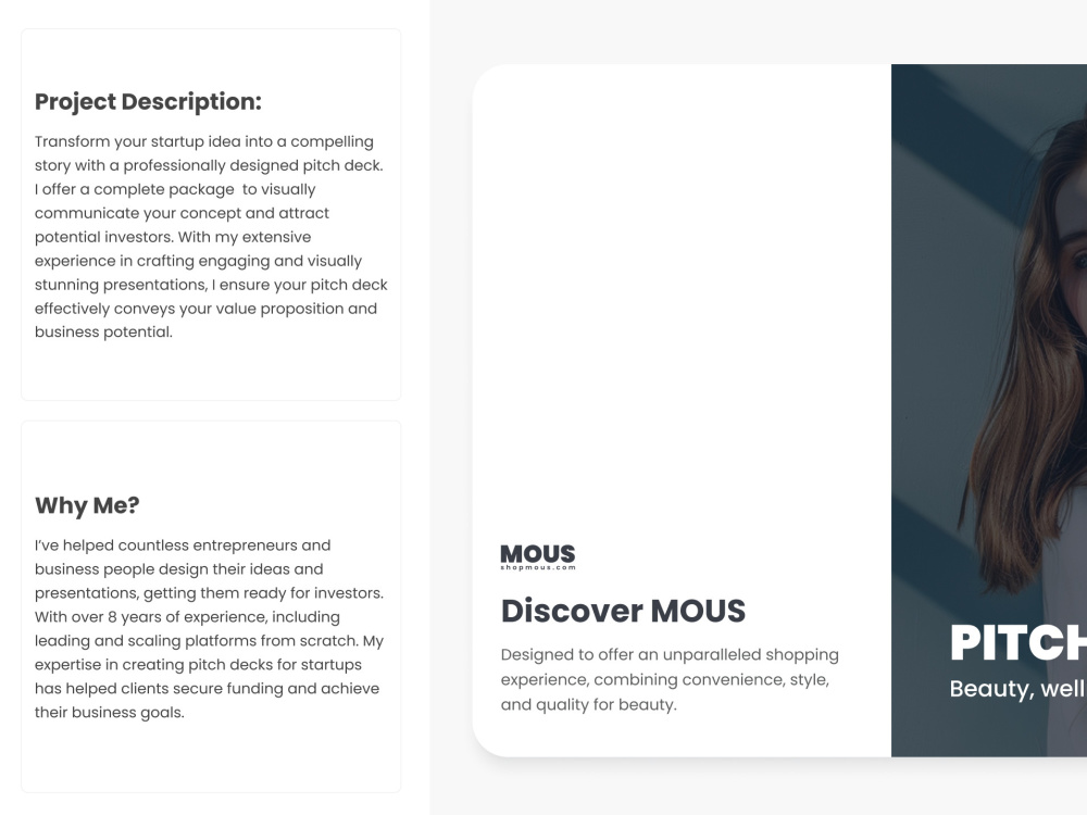 Professional Pitch Deck Design | Upwork