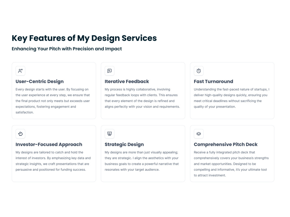 Professional Pitch Deck Design | Upwork