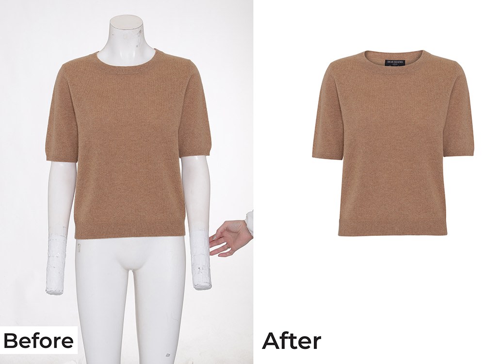Mannequin/Invisible/Neck Joint/Dummy Remove/Clothing Retouched service ...