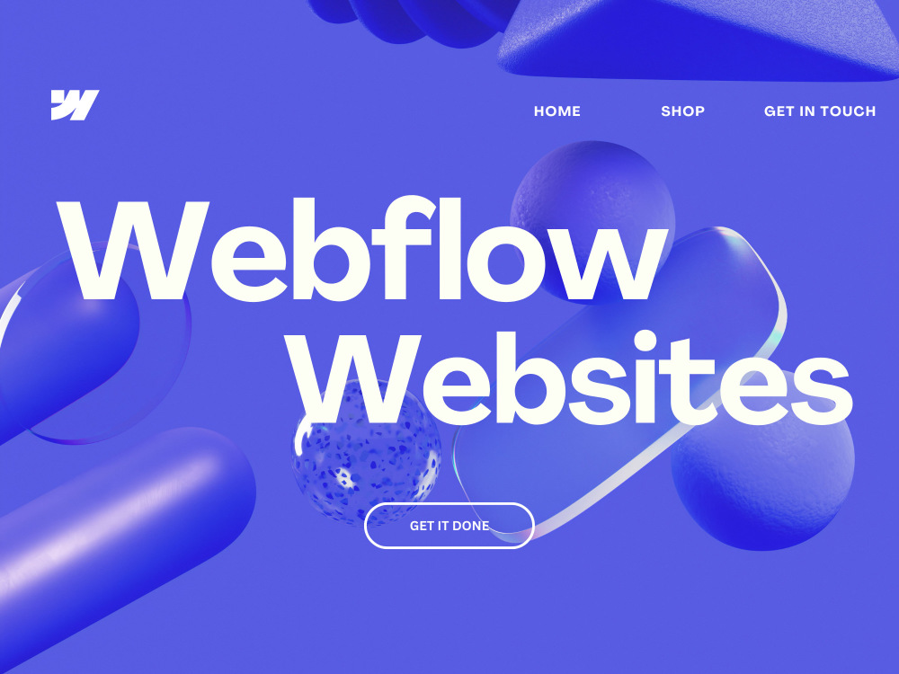 A webflow website designed and developed | Upwork