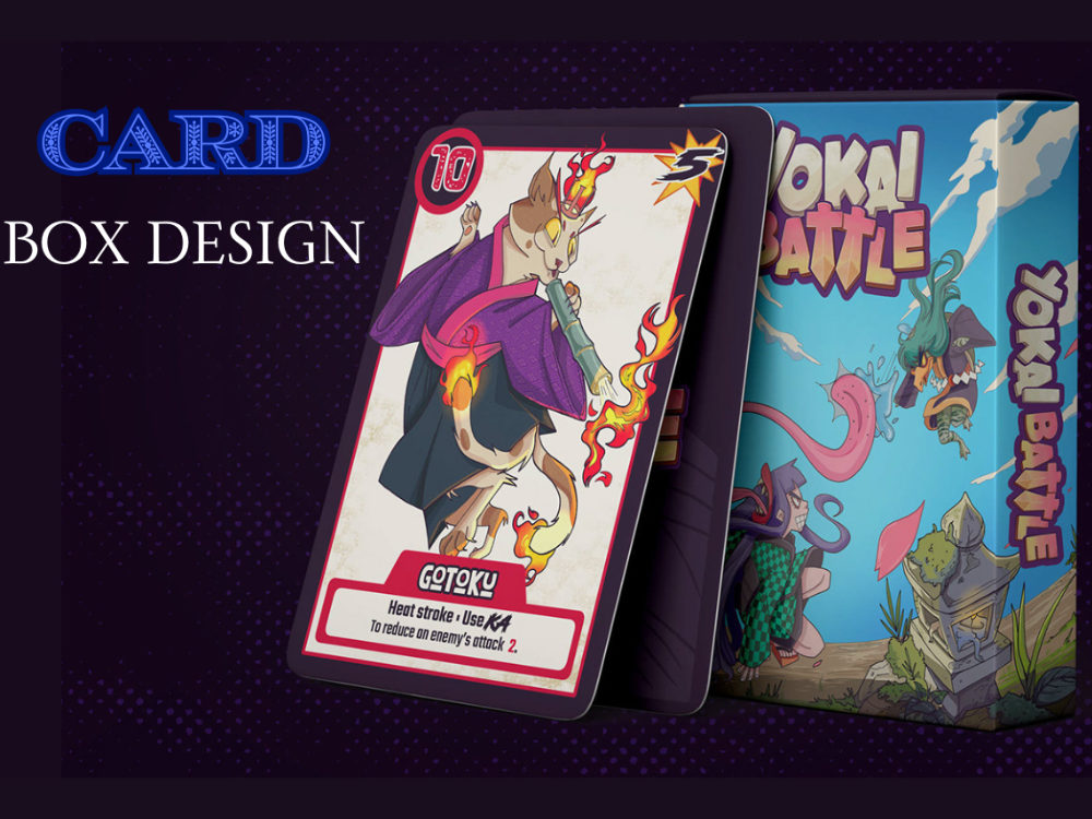 Unique card game design playing card uno poker card, card box and rule ...