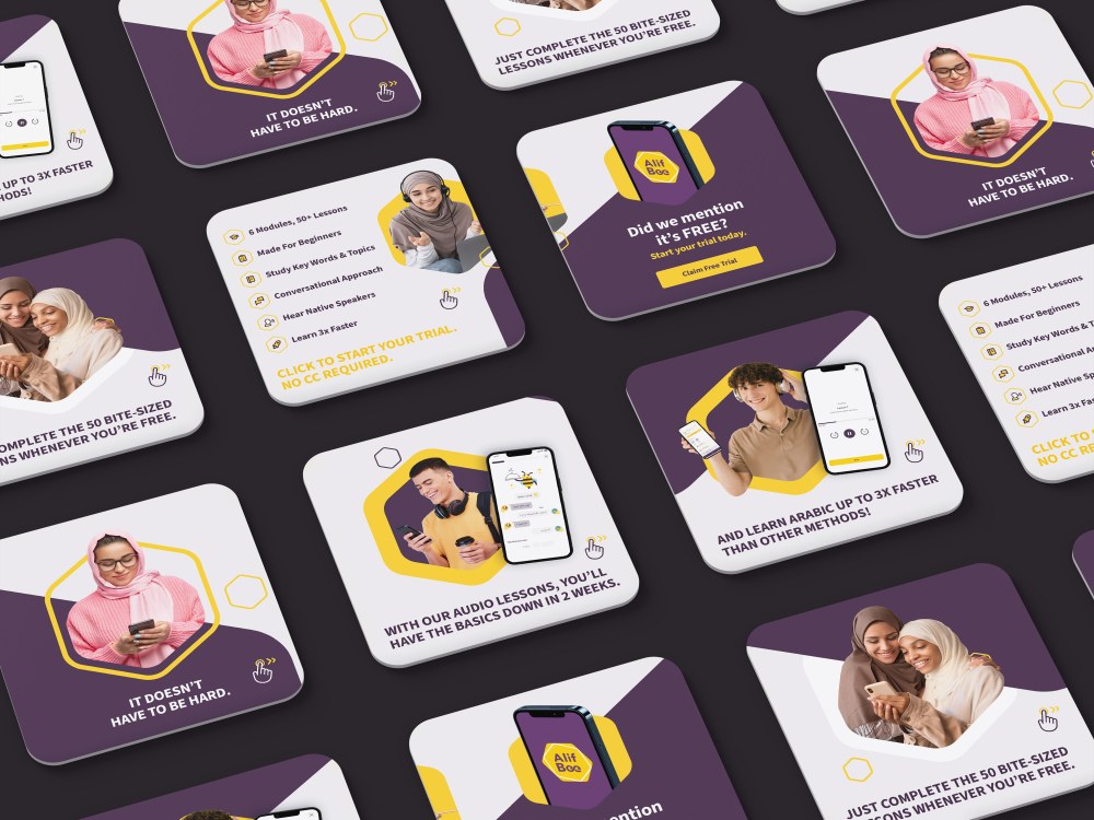 A professionally designed all kinds of social media post creatives | Upwork