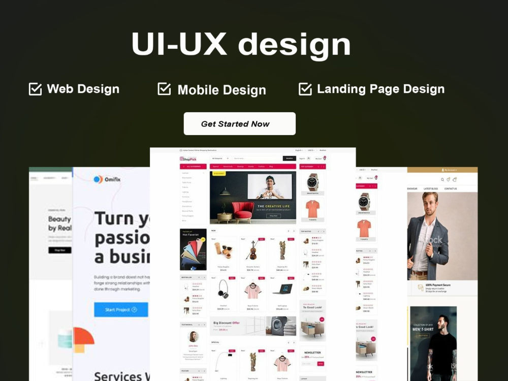 Shopify Store and UI/UX Design | Upwork