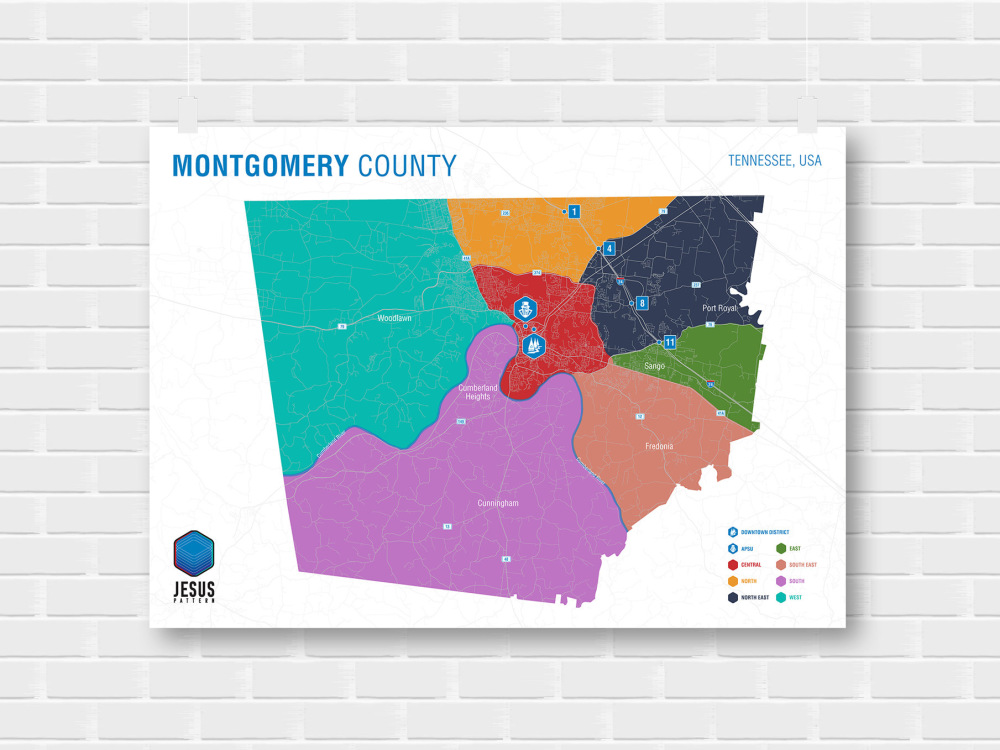 A district, neighbourhood vector map of any location | Upwork