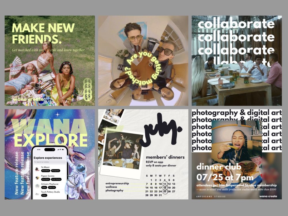 Creative, modern social media post designs custom to your brand | Upwork