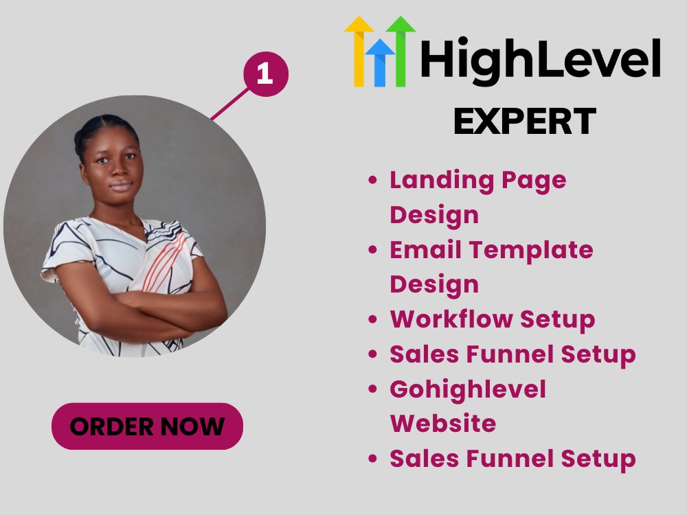 Gohighlevel Landing Page Gohighlevel Website Sales Funnel Expert | Upwork