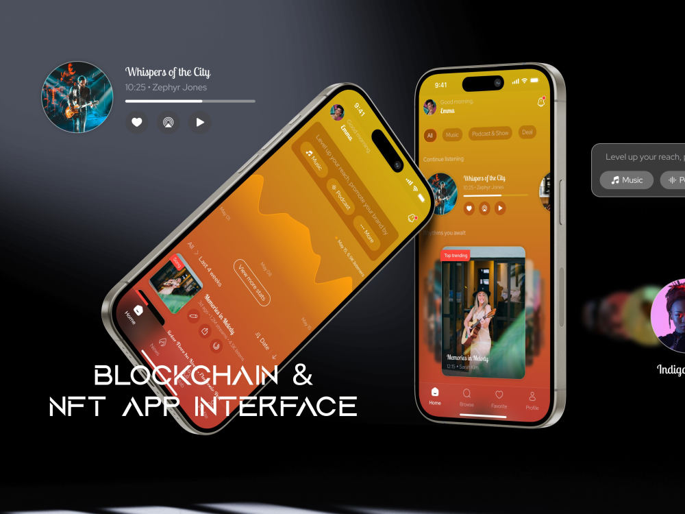 An Impressive, High-tech, Clean UX/UI for Your Mobile App | Upwork