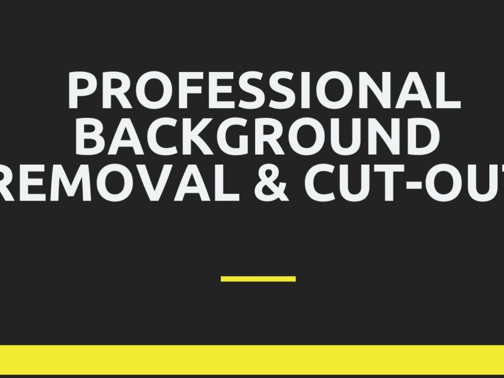 Professional image background removal and unwanted object removal | Upwork