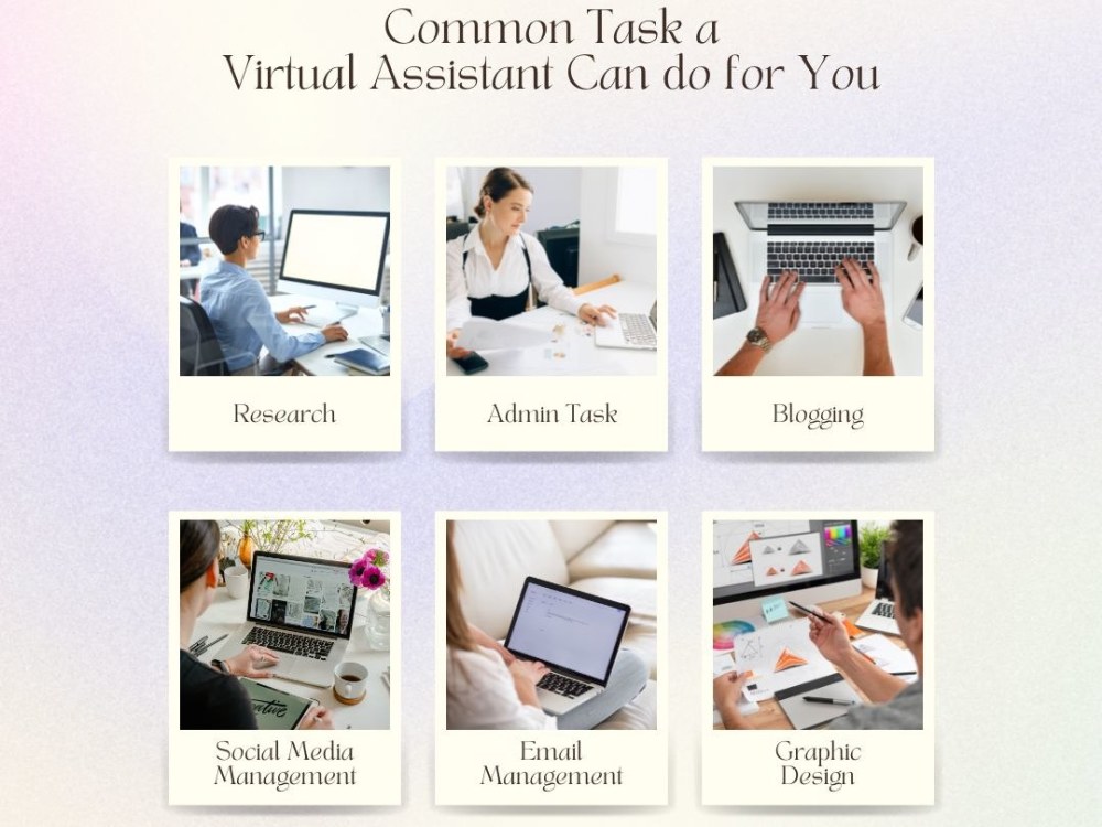 Professional virtual assistance for your required work | Upwork