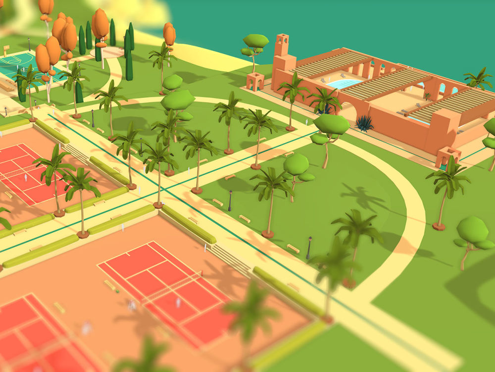A stylized 3D environment | Upwork