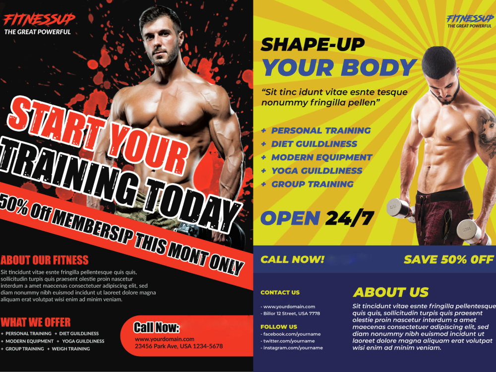 A awesome flyer for your business | Upwork