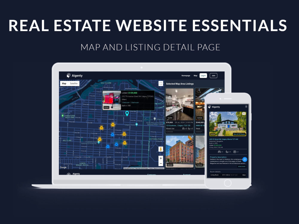 Professional MERN Stack Real Estate Listings Website Design & Development. | Upwork