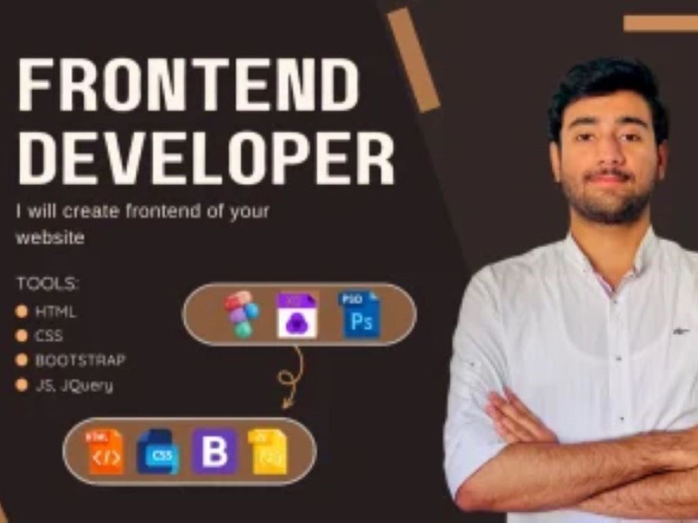 Frontend Developer | Html | CSS | tailwind | JS | Upwork