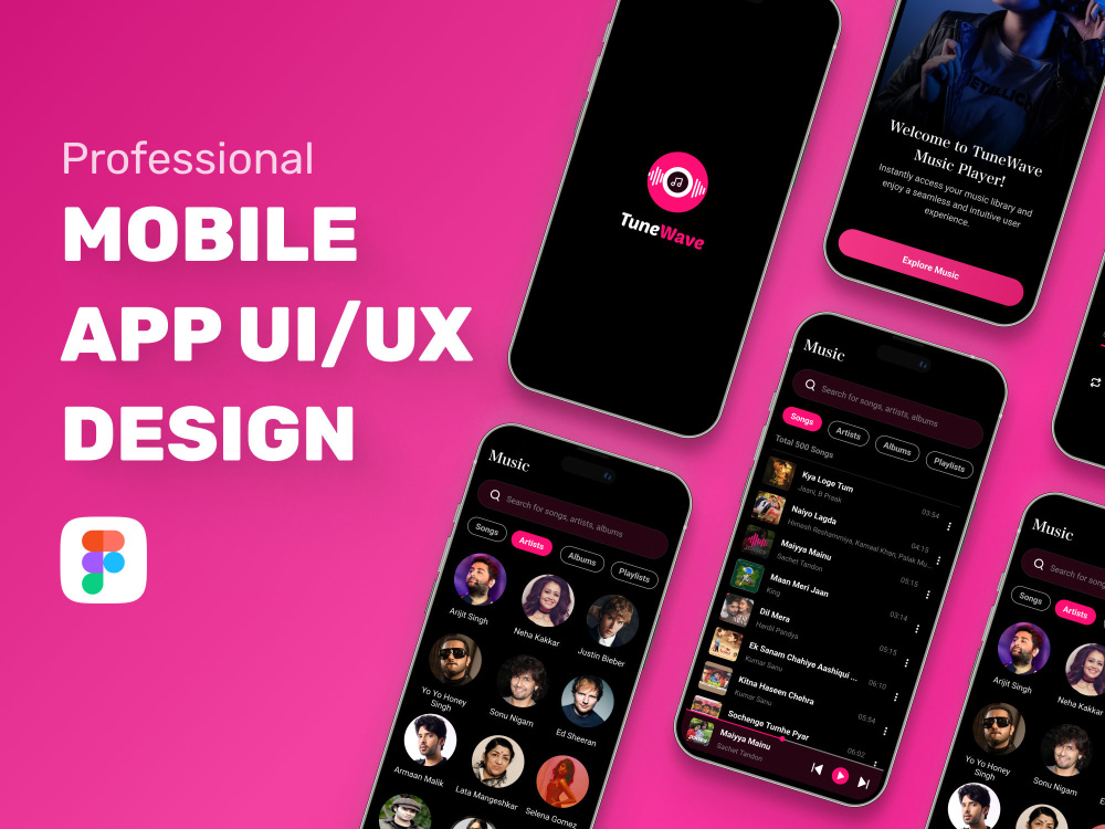 Modern & great App UI UX design | Upwork