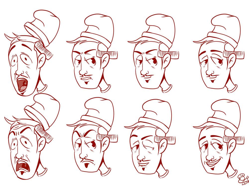 Unique character design for motion graphic | Upwork