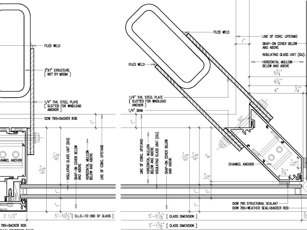 Accurate and detailed CURTAINWALL & WINDOW shop drawings | Upwork