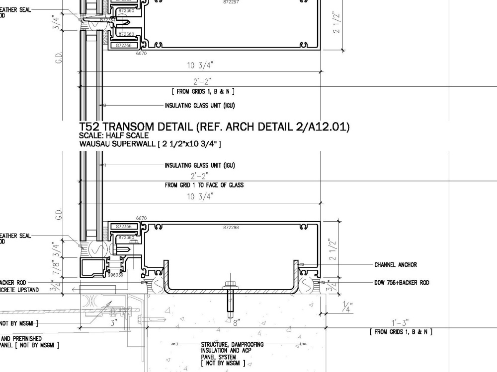 Accurate and detailed CURTAINWALL & WINDOW shop drawings | Upwork