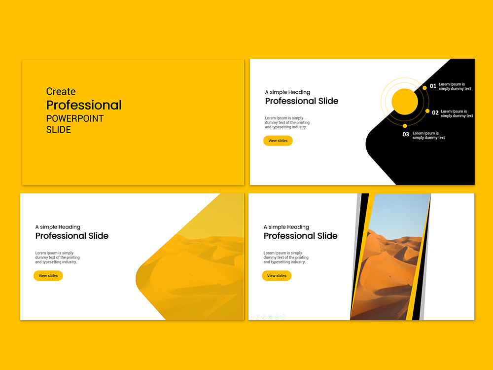 Professional PowerPoint presentation template design | Upwork