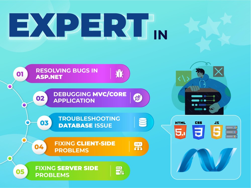 Bugs Fixes In Asp Net Mvc Or Asp Net Core Website C Asp Net Development Upwork