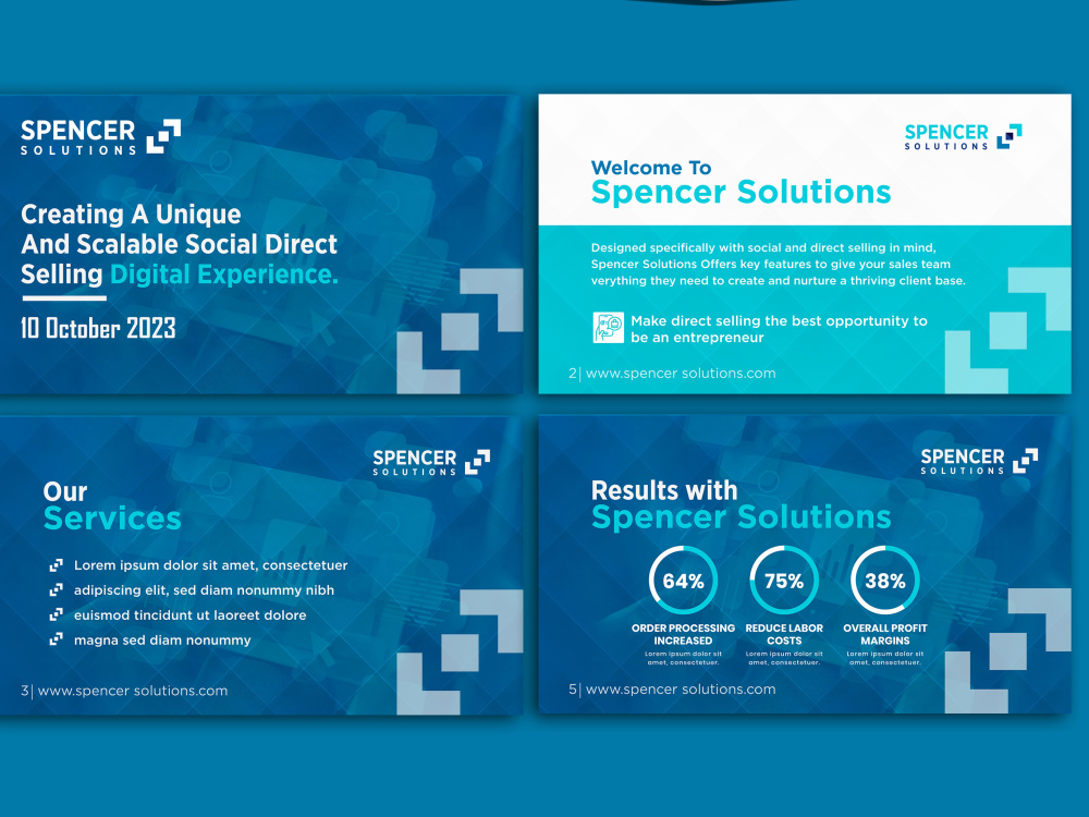 Visually appealing and engaging Pitch deck | Upwork