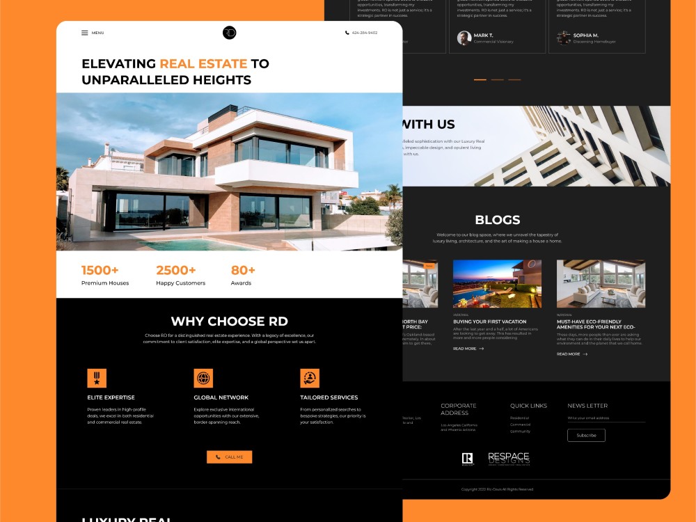 High Conversion Website UI/UX design | Upwork