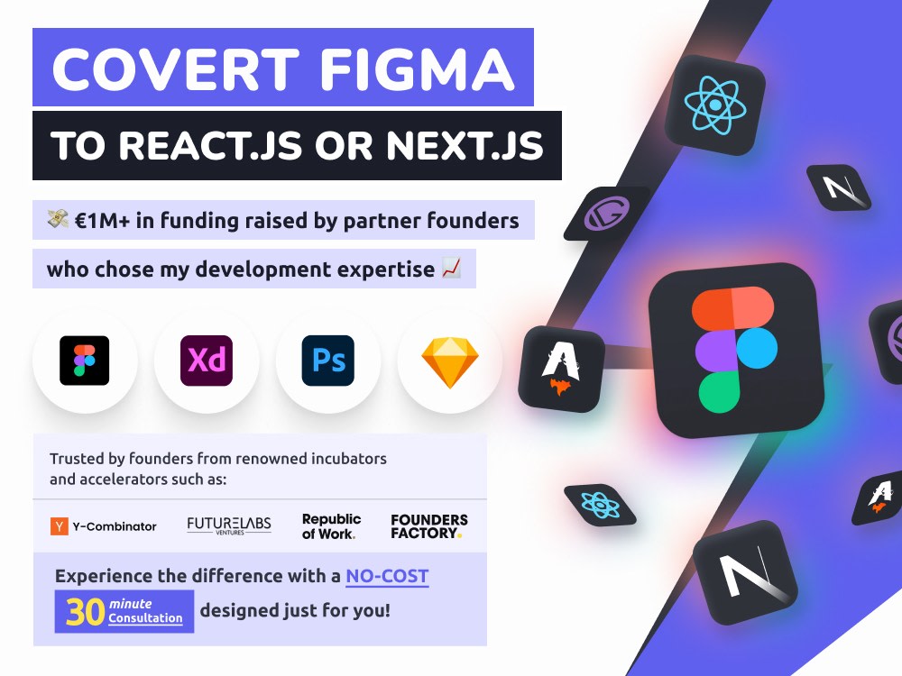 Nextjs Developer Frontend Developer Figma To Nextjs Tailwind