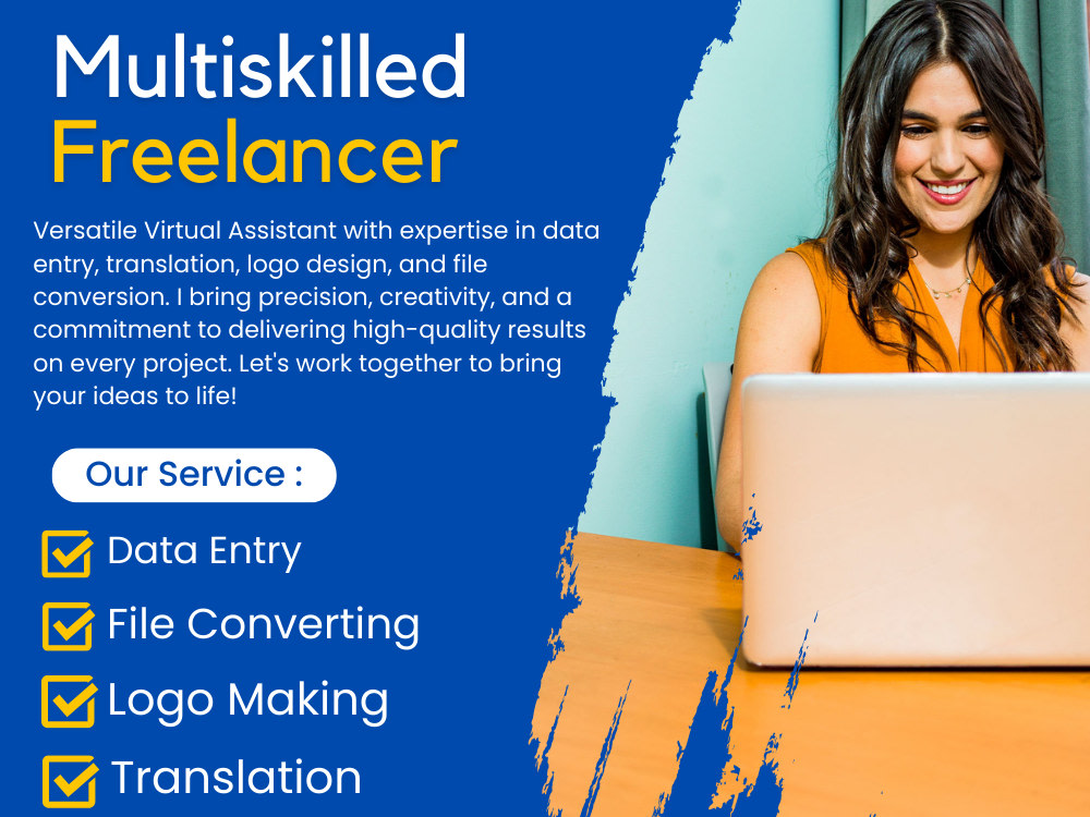 Data Entry, Translation, Logo Design, Excel data & File Conversion Expert | Upwork