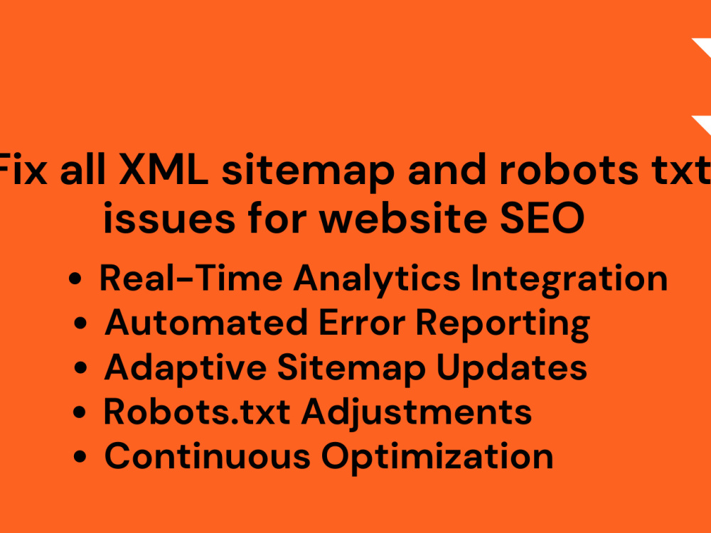 Fix all XML sitemap and robots txt issues for website SEO | Upwork