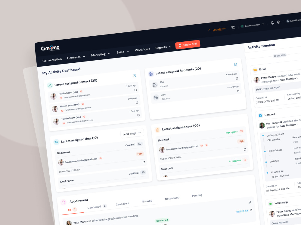 High level design for web app / SaaS app / dashboard | Upwork