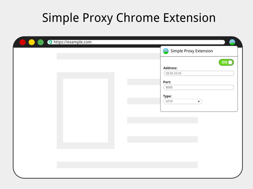 Chrome extension for manage proxy in chrome browser | Upwork