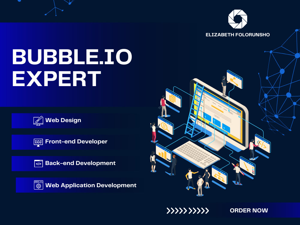 A develop bubble io app website bubbleio developer saas mvp | Upwork