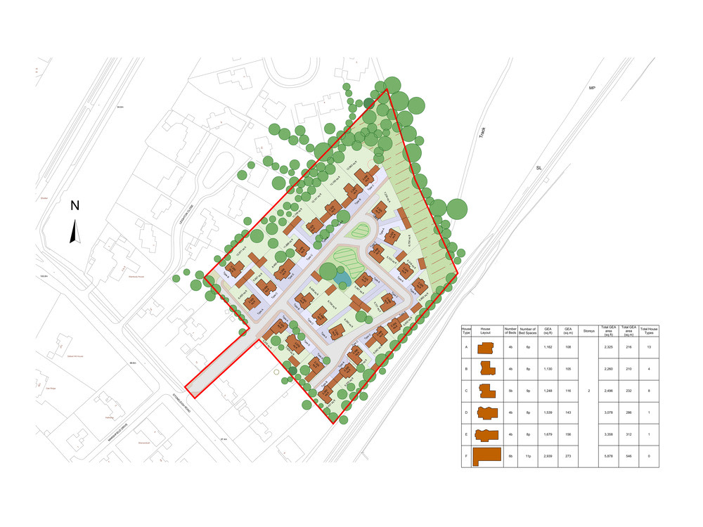 Subdivision site plans for real estate, sale of plots and marketing ...