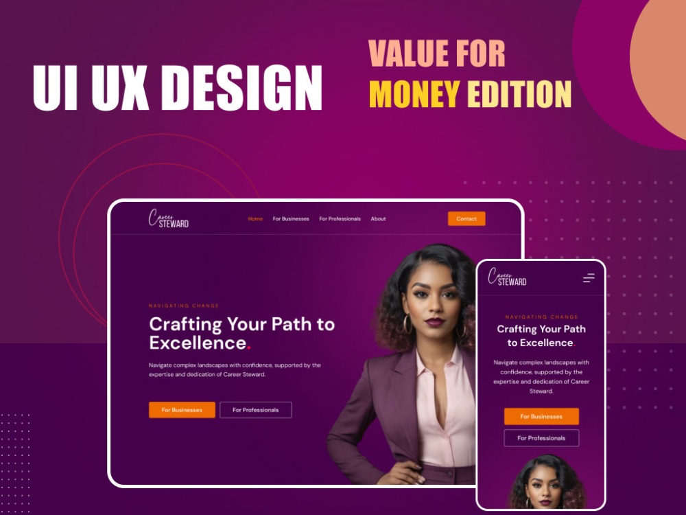 Modern UI/UX Design for Website & Mobile apps | Figma UI UX designer ...