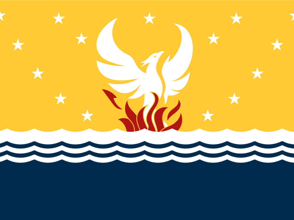 A really cool fantasy flag | Upwork