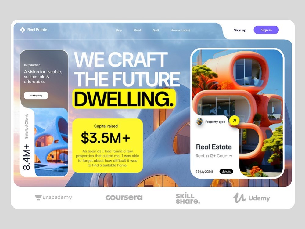 Responsive website landing page UI UX design figma | Upwork