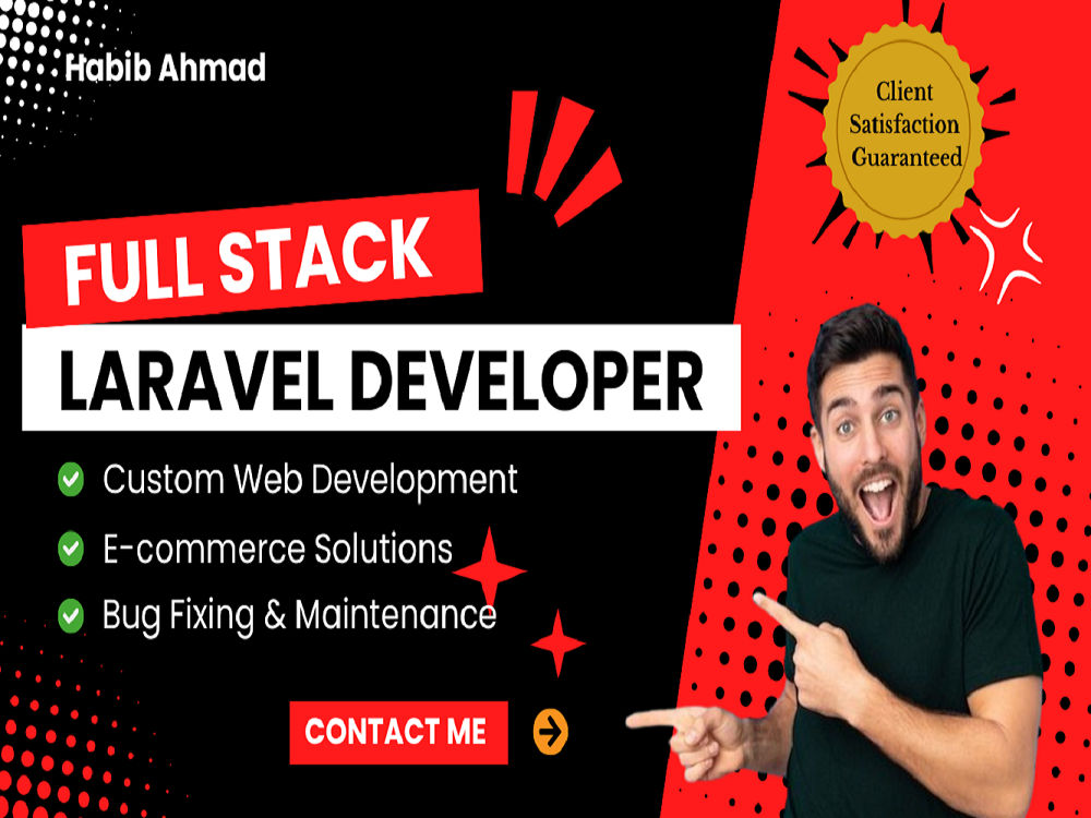 Full Stack Web Developer Php Laravel Html Css Js Bootstrap Vuejs Upwork