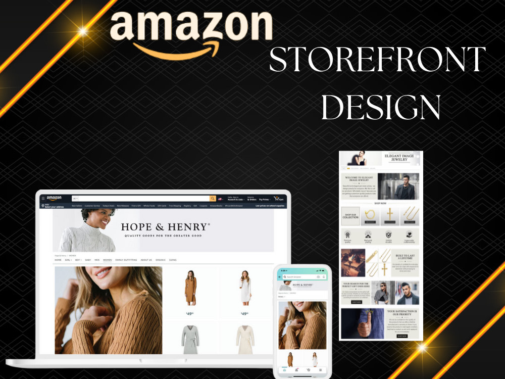 Professional Amazon Storefront Design | Upwork