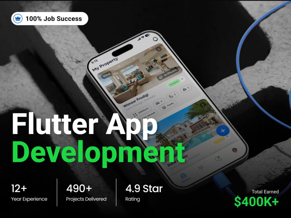 Flutter Flutter App Developer Flutter Dart Flutter Firebase Upwork