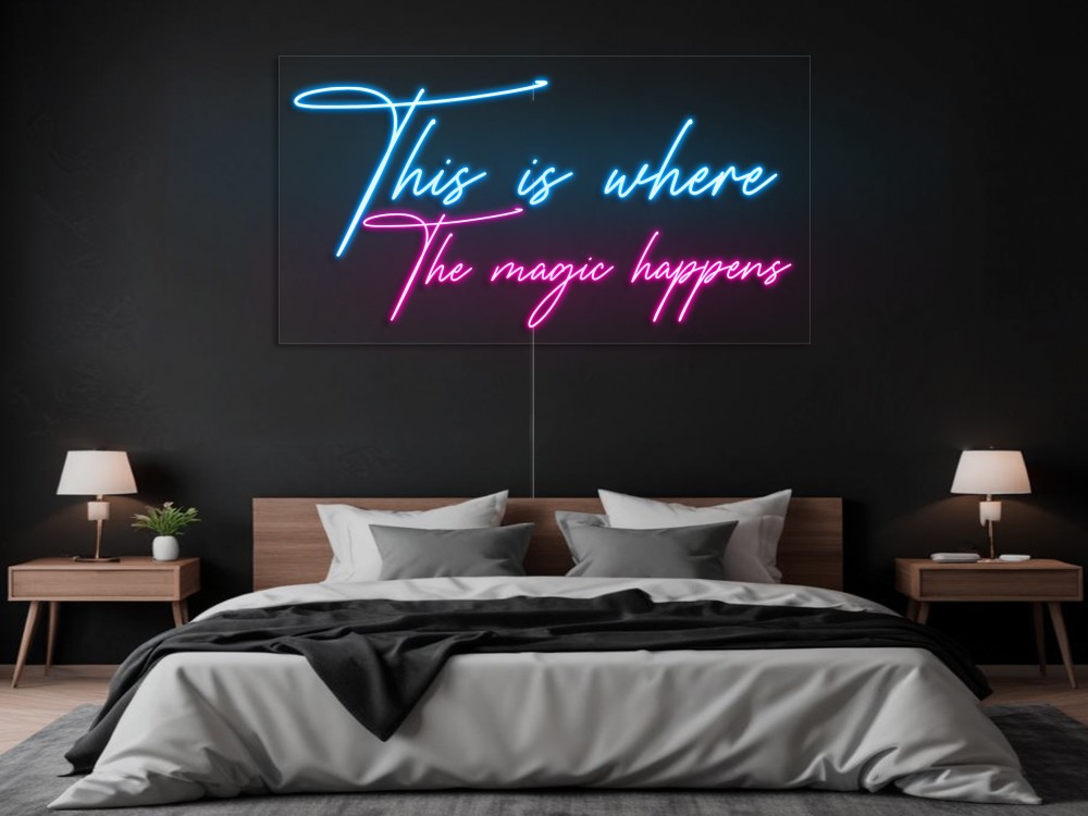 Neon sign custom neon sign 3d mockup with all colors | Upwork